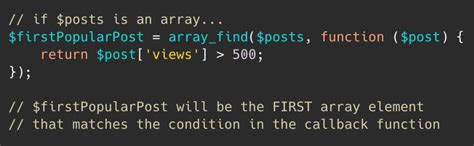 povilas korop on linkedin new in php 8 4 `array find ` native