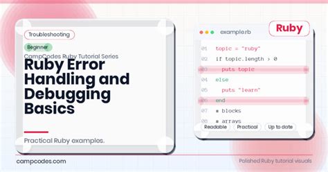 Ruby Error Handling And Debugging Basics