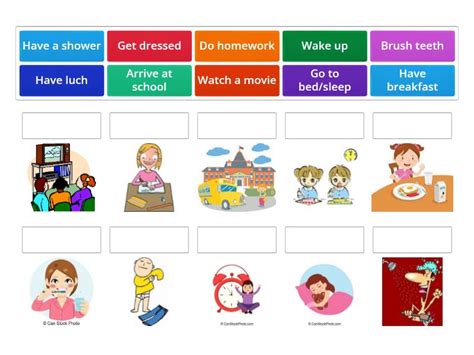 Daily Routines Match Up