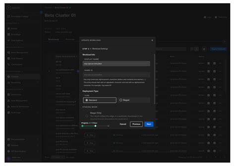 Update A Workload Kelvin Documentation