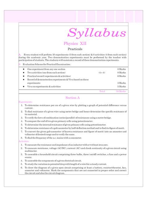 Download Class 12 Physics Lab Manual Pdf Online By Meera Goyal