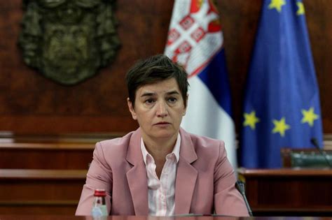 Ovo Je Sramota Brnabić Povodom Odluke Hrvatske Da Stopira Uvoz Ruske