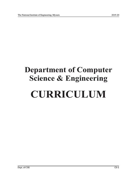 Cse Syllabus Pdf Numerical Analysis Integral