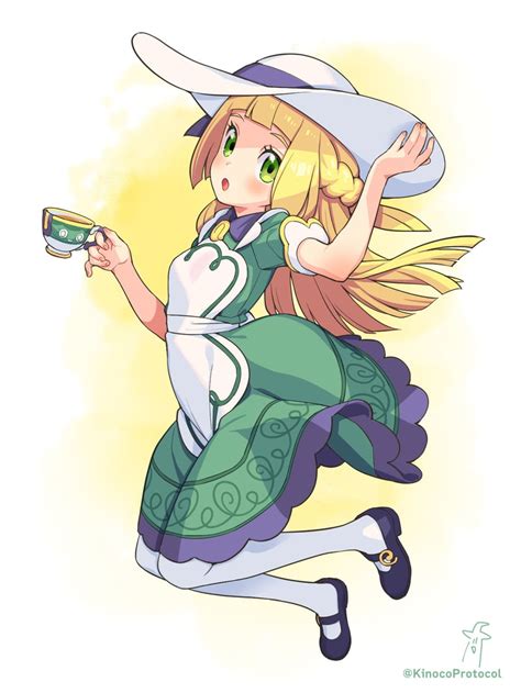 Lillie Sinistea And Lillie Pokemon And 1 More Drawn By Kinocopro