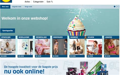 Lidl Opens Web Shop In The Netherlands Progresiv
