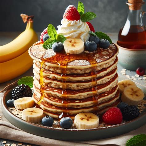 Panquecas De Aveia E Banana