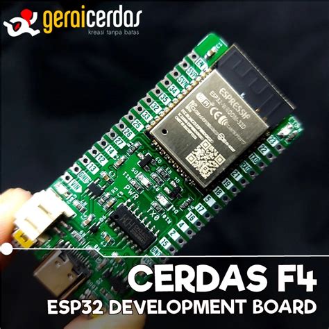 Cerdas F4 Custom Esp32 Development Board Wifi Bluetooth Iot Esp 32