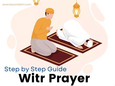 Witr Prayer How To Pray Witr Salah Step By Step Guide Prayers