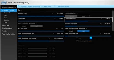 How To Undervolt And Overclock CPU Using Intel XTU