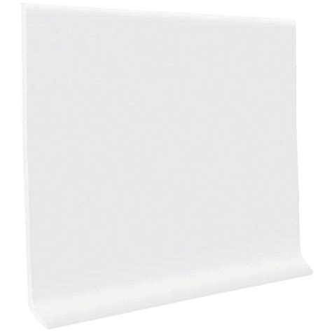 Angeles Millwork And Hartnagel Roppe 2 1 2 In X 4 Ft Snow White Vinyl