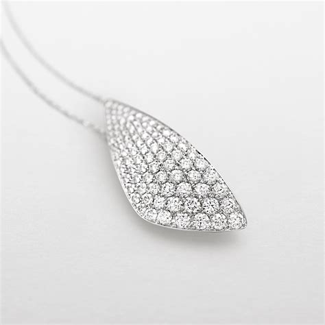Girocollo in oro pavé di diamanti GB Giorgio Visconti