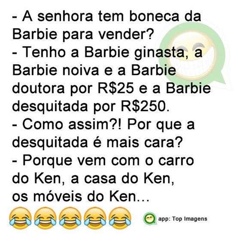 Piada De Barbie Top Imagem