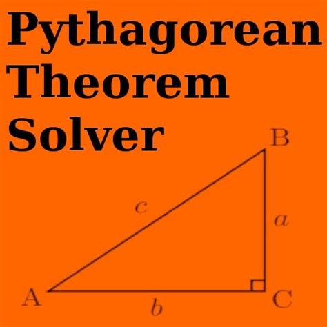 Pythagorean Theorem Solver By Limpossible Technologies