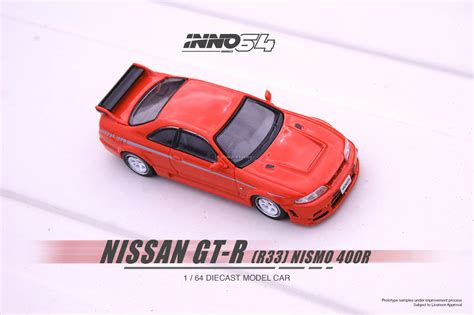 Inno Models Inno64 164 Nissan Skyline Gt R R33 Nismo 400r Super Clear