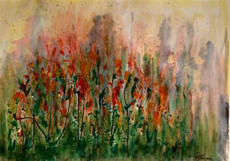 Burning Bush By Suzi Bevan Fredericksburg Center For The Creative Arts