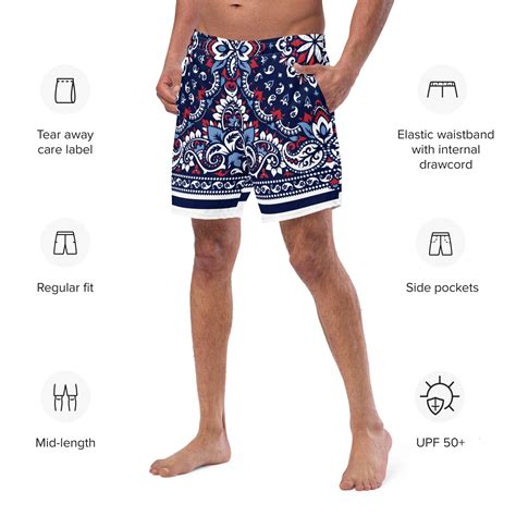 Mens Swim Trunks Liberty Maniacs