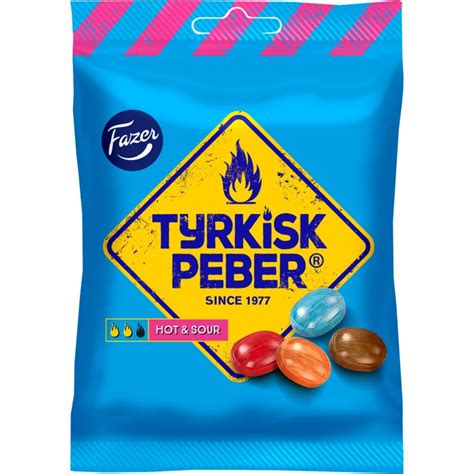 Köp Fazer Tyrkisk Peber Hot And Sour 150g På