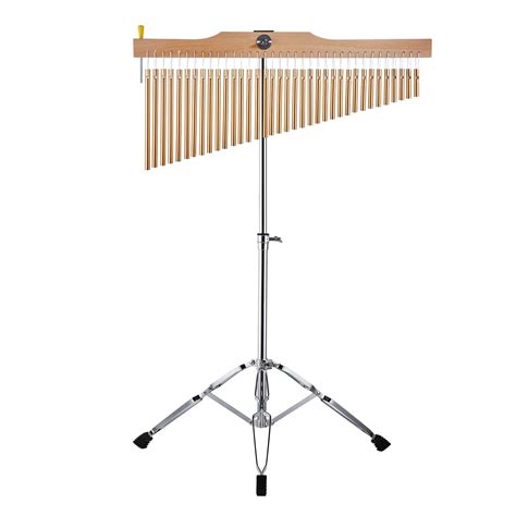 36 Tones Musical Chimes Instruments, 27-44Inch Height-Adjustable Stand ...