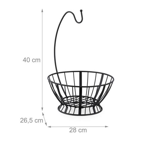 Frutero Con Soporte Para Plátanos