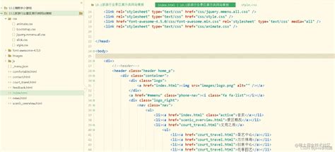 源码分享响应式风景旅游网页设计 HTML CSS JavaScript这是我参与 月更文挑战的第 天活动详情查看 掘金
