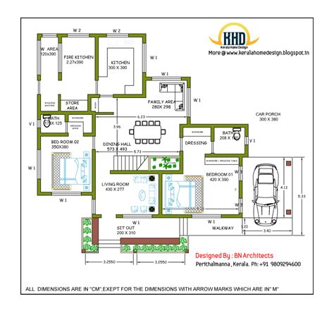 Story House Design And Plan Sq Feet Indian House Plans
