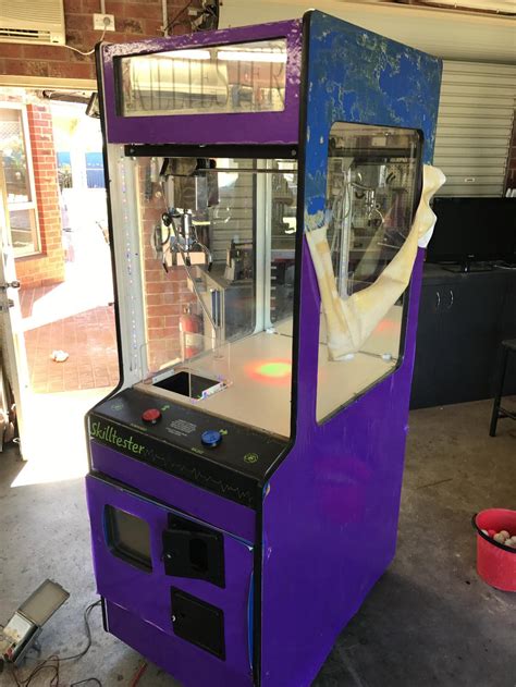 Old Skill Tester Crane Arcade Technical And Repair Aussie Arcade