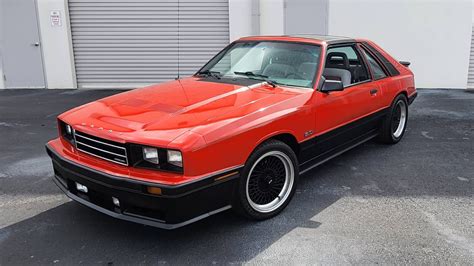 1985 Mercury Capri Gs For Sale At Auction Mecum Auctions