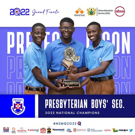 Presec Legon Wins 2022 National Science And Maths Quiz Republic Online