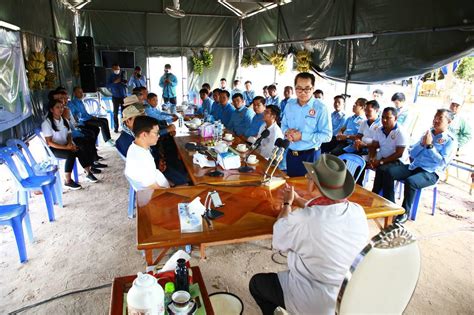 ឯកឧត្តមបណ្ឌិត ហ៊ុន ម៉ាណែត ចាត់ឲ្យក្រុមការងារយុវជនគណបក្សប្រជាជនកម្ពុជាថ្នាក់កណ្ដាល