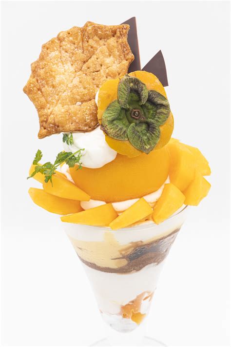 トロリとした食感！柿パフェ！ Arrow Tree アローツリー