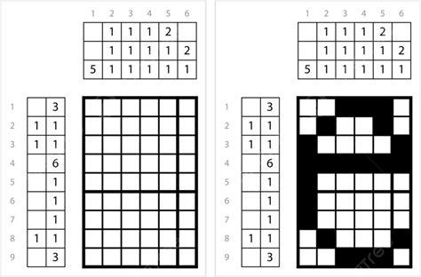 Alfabeto E Minúscula Nonograma Pixel Art Png Crucigrama Pintar