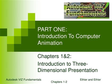Ppt Part One Introduction To Computer Animation Powerpoint
