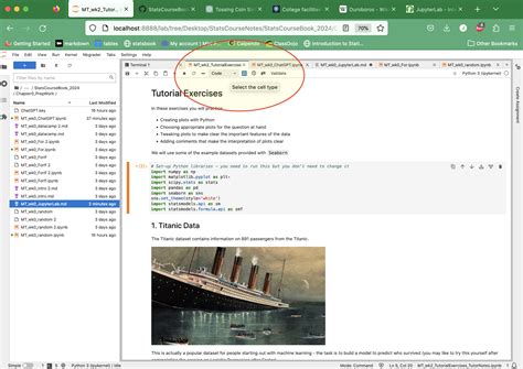 Using Anaconda And Jupyterlab Introduction To Statistics And
