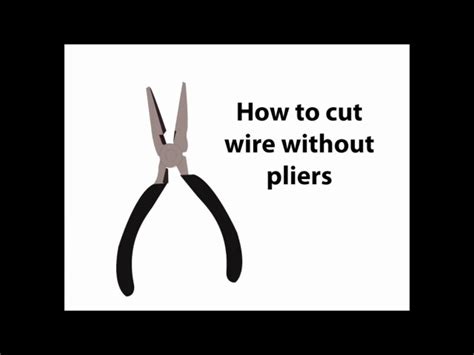 How To Cut Wire Without Wire Cutters StuffSure