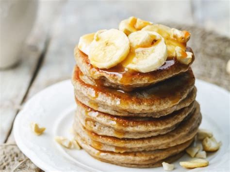 Receta Hot Cakes De Manzana Con Avena