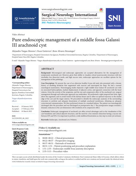 Pdf Pure Endoscopic Management Of A Middle Fossa Galassi Iii