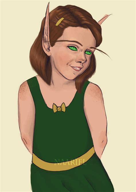 Blood Elf Girl By Naariel On Deviantart