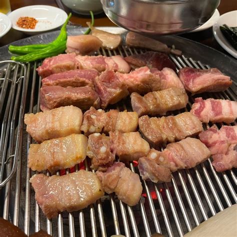 수영로타리맛집 제주 오겹살 맛집 수영 고기집 진송숯불 네이버 블로그