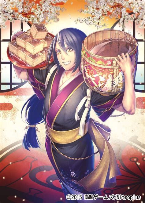 【刀剣乱舞】1周年記念描き下ろしイラストまとめ とうらぶ速報～刀剣乱舞まとめブログ～ 次郎太刀 1周年記念 刀剣