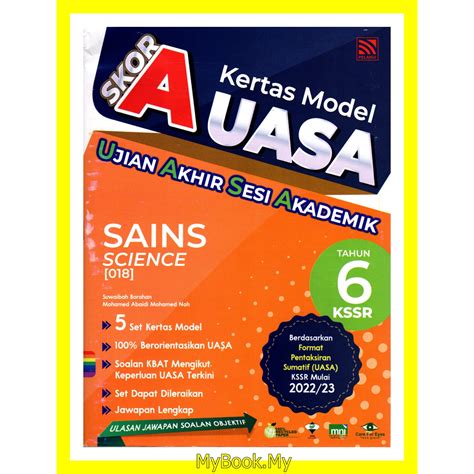 BARU MyB Buku Latihan Skor A Kertas Model UASA Tahun 6 Sains