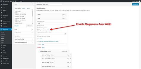How To Create Mega Menus WOOVINA