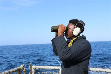 DVIDS Images USS Hopper Aft Lookout Watch Image 1 Of 2