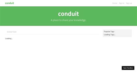 Moleculer Examples Conduit Codesandbox