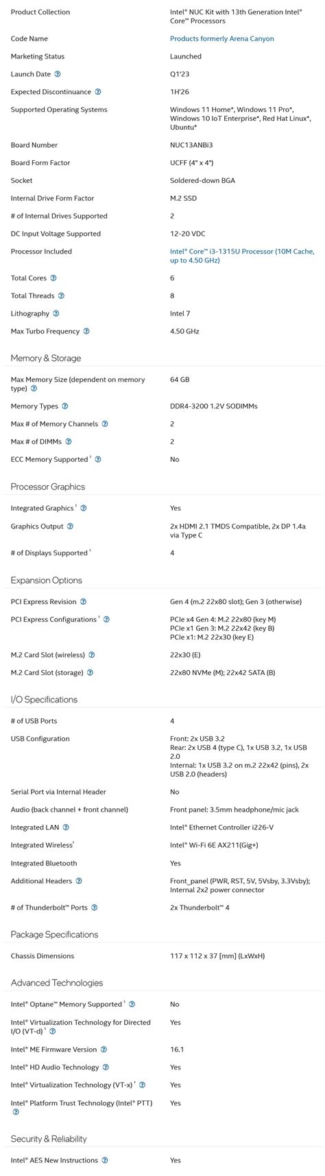 Asus Nuc Pro Slim Barebone Mini Pc Core I U Rnuc Anki I Pcc Computers