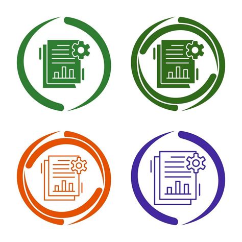 Seo Report Vector Icon Vector Art At Vecteezy