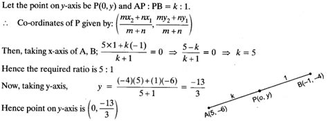 Coordinate Geometry Class 10 Maths Cbse Important Questions With Solutions