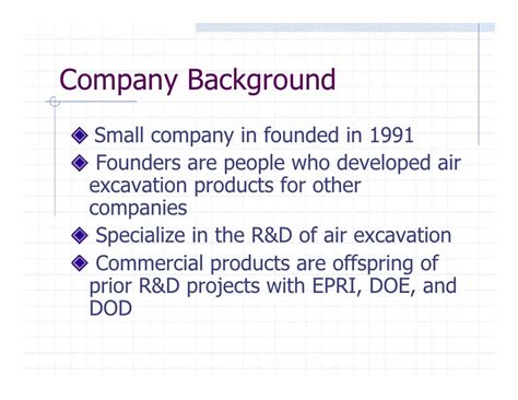 Example Of Writing Company Background Writing A Company Background Essay