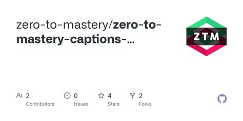 Packages Zero To Mastery Zero To Mastery Captions Coding Interview Github