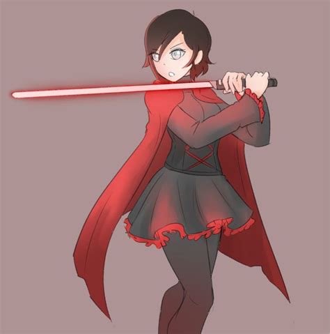 Dark Side Ruby By Hiwonoafu Rwby Anime Rwby Rwby Fanart