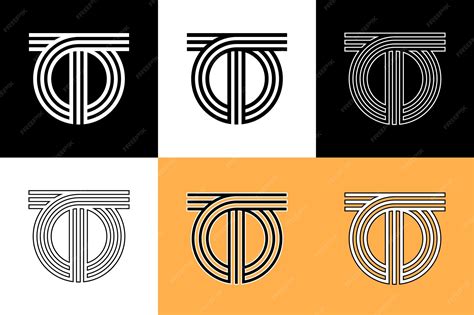 원형 트랙 로고 벡터 일러스트 레이 션 프리미엄 벡터